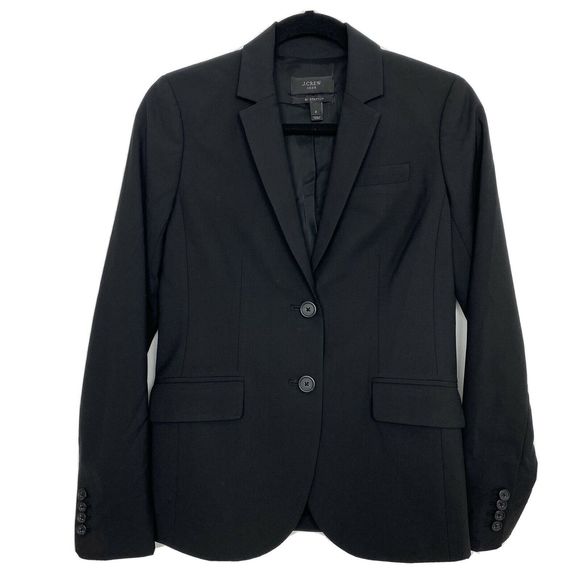 J. Crew | Jackets & Coats | J Crew 35 Bistretch Wool Tollegno 1900 ...